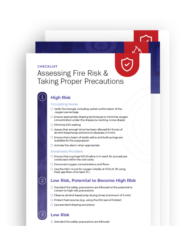 AORN Updated Fire Safety Guidelines - GloShield